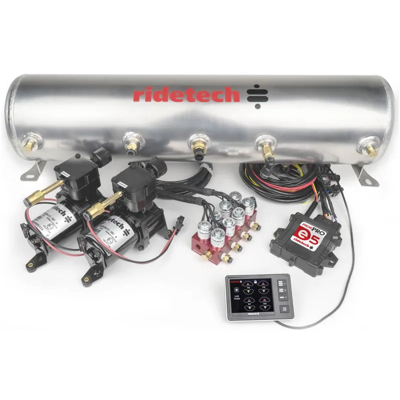 Ridetech RidePro E5 Air Ride Suspension Control System 5 Gallon Dual ...